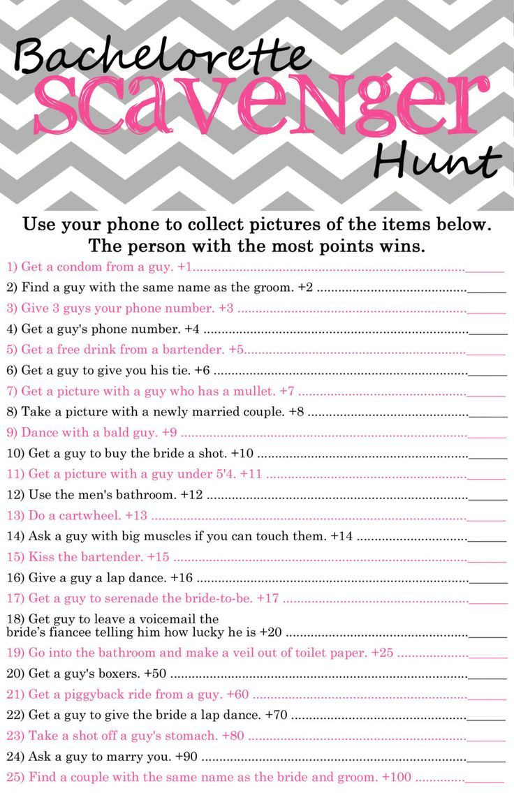 22 Best Ideas Bachelorette Party Scavenger Hunt Ideas Home Family 
