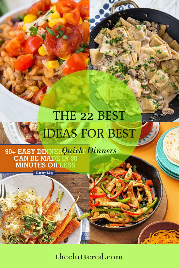 27 Quick Dinner Ideas You Can Make In 25 Minutes Or Less - Photos